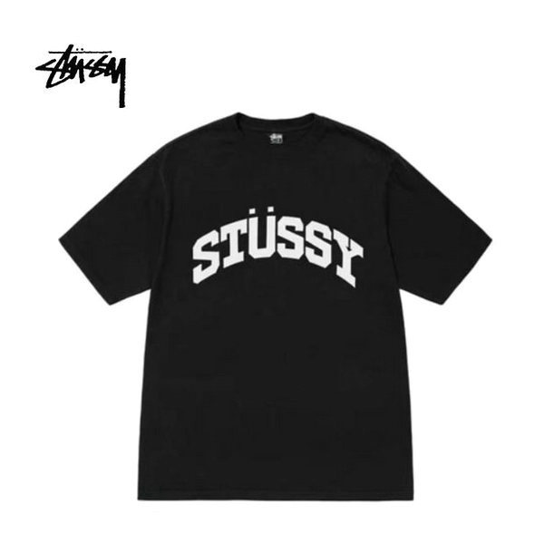 Stussy BLOCK SPORT PIGMENT DYED TEE 字母印花短袖T恤 男女同款 黑/白/紅 - Süssy_Stussy ...